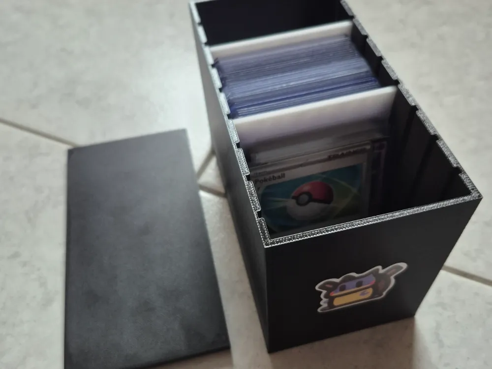 Toploader/Sleeved Pokemon Card - Case - Free 3D Print Model - MakerWorld