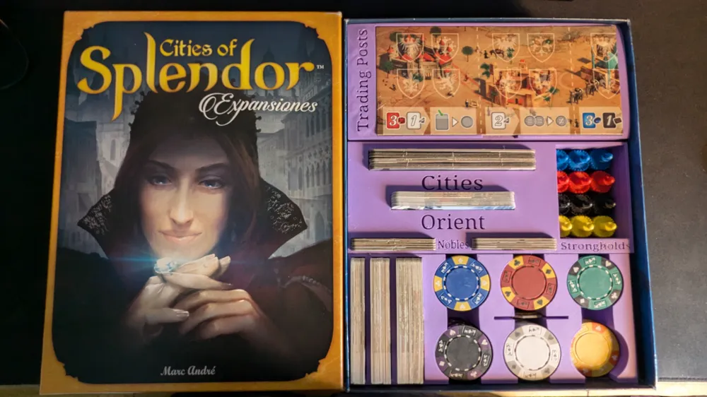 Splendor - Base game and Cities of Splendor by TrueTheCaptain - MakerWorld