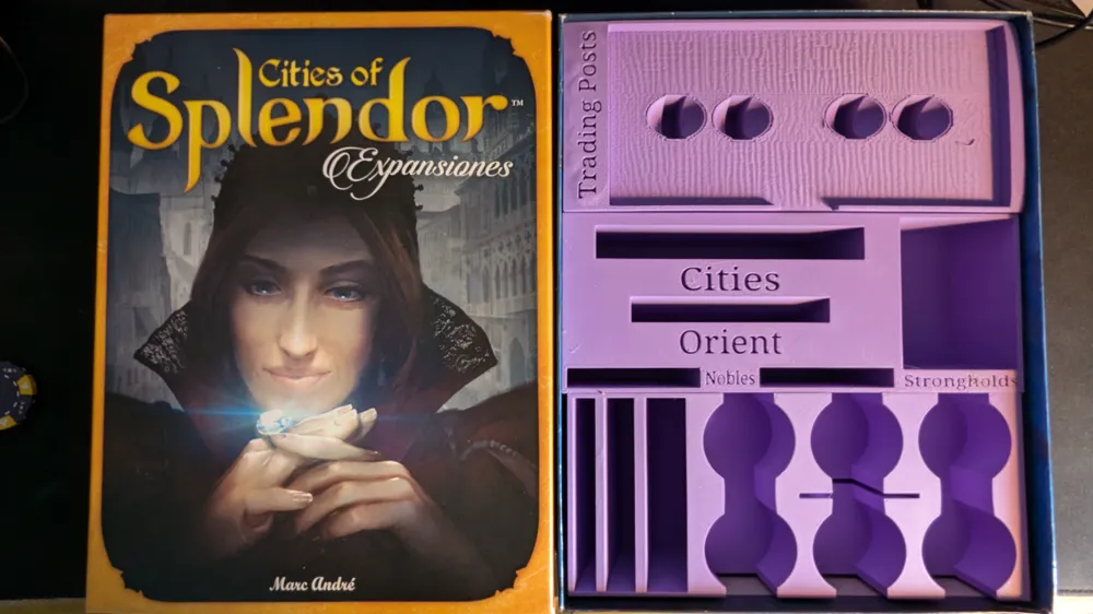 Splendor - Base game and Cities of Splendor by TrueTheCaptain - MakerWorld