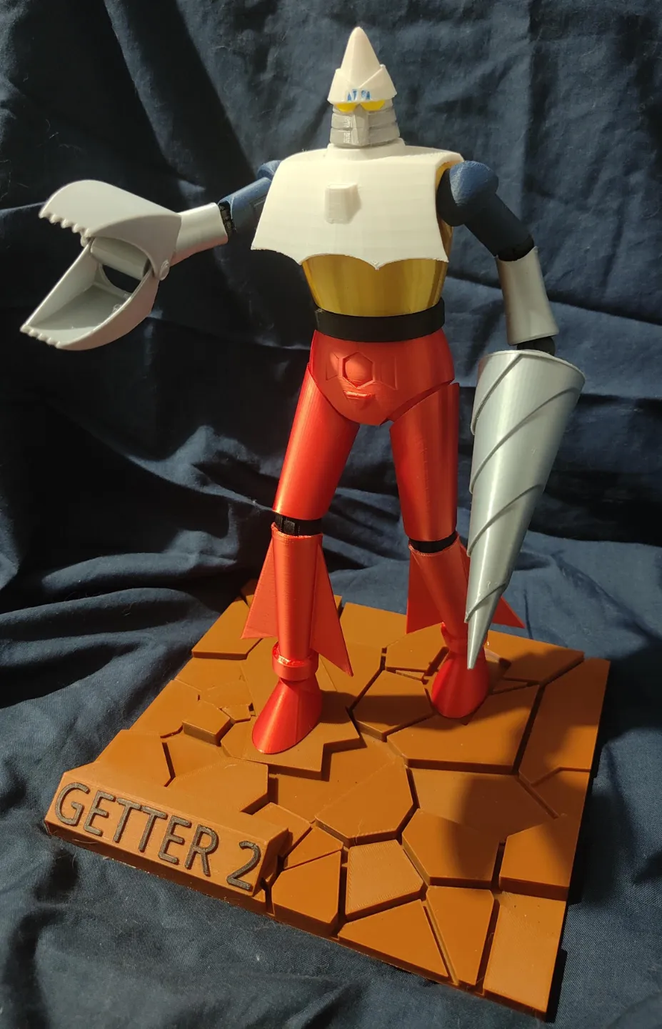 GETTER ROBOT - GETTER 2 - Space Robot - Anime 1974 by Karat3D - MakerWorld