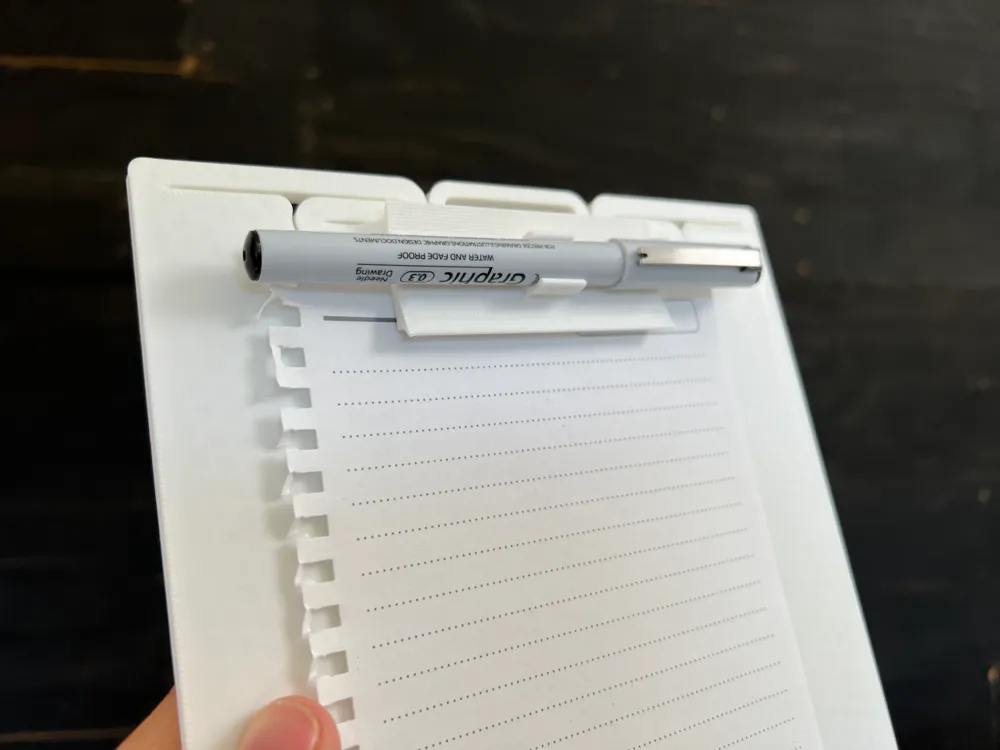 Print in Place Clipboard 2.0 by Luke Edwin MakerWorld: Download Free 3D Models