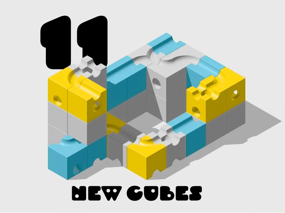 [EXTRA] Modular Marble Run – Stack, Build, Action by Henning - MakerWorld