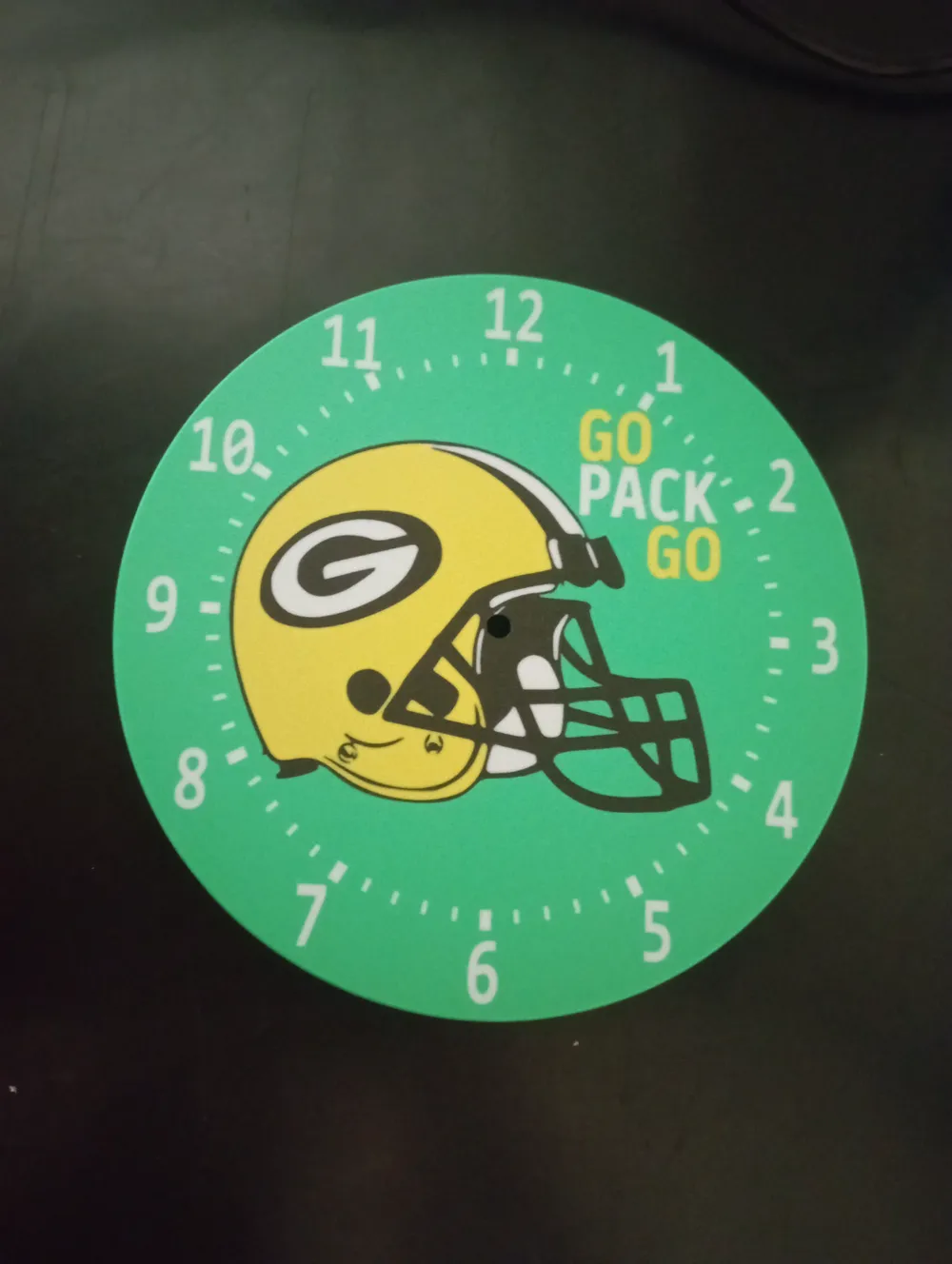 Green Bay Packers wall clock by franz-werra - MakerWorld