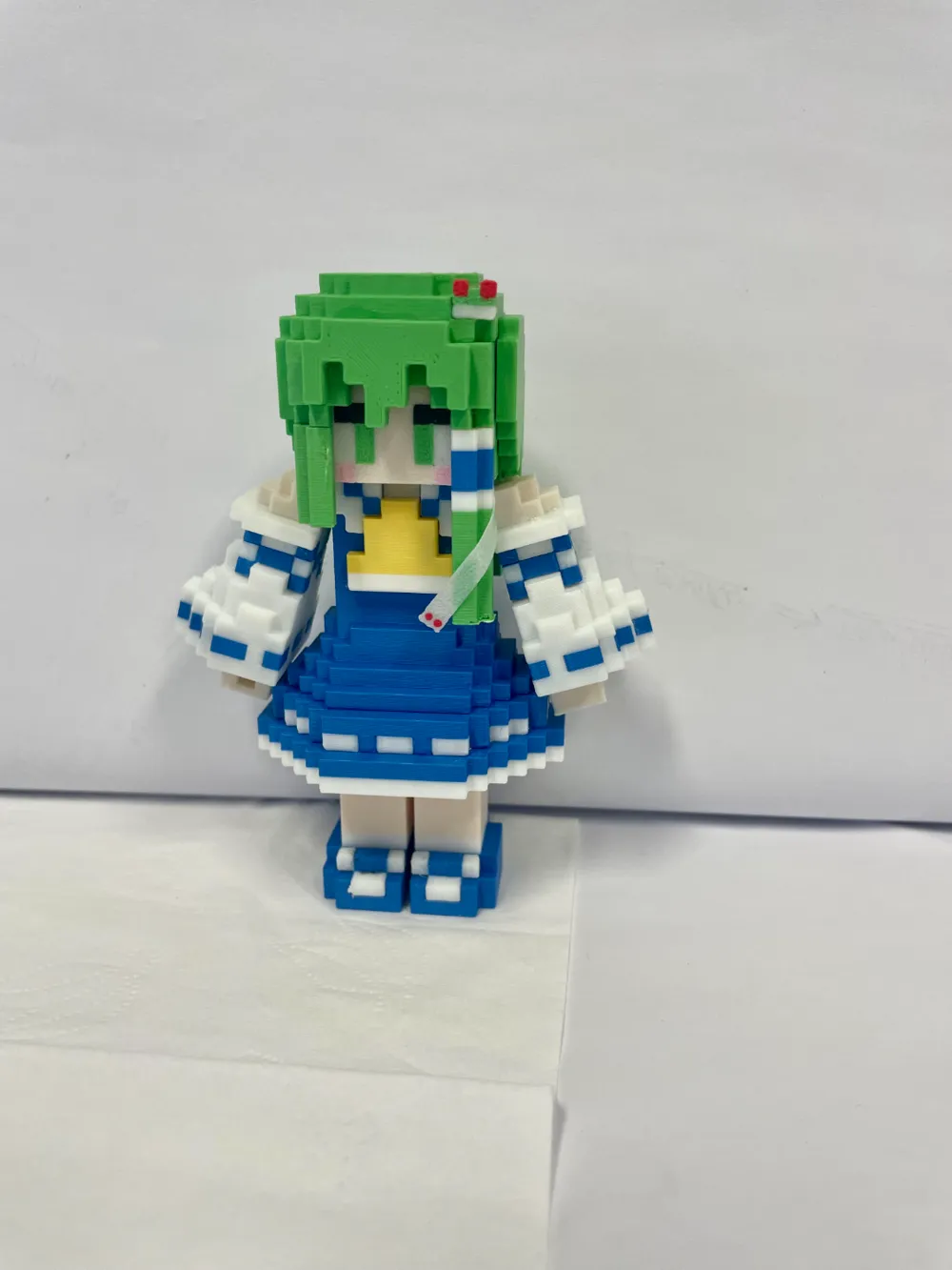 touhou project Kochiya Sanae MC style by Cosmos 九鸥九 - MakerWorld