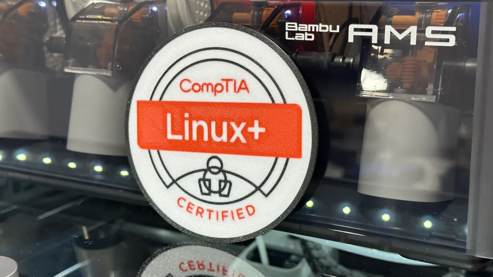 Comptia Linux+ Coaster - Linux Plus by A1 Graphix - MakerWorld