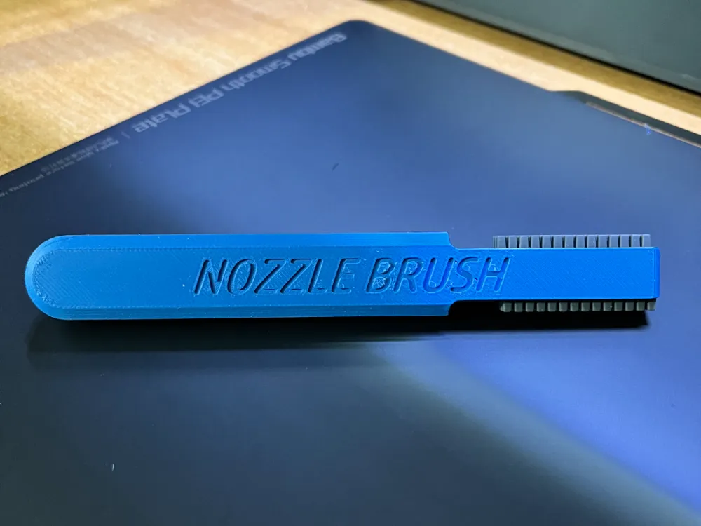 NOZZLE BRUSH (A1 silicone brush insert) by Die0609 - MakerWorld