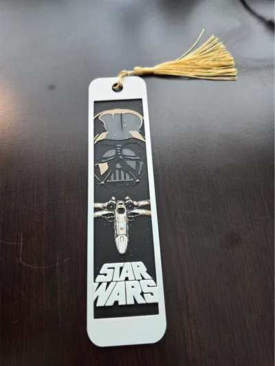 Star Wars Hueforge Bookmark by DevonA - MakerWorld