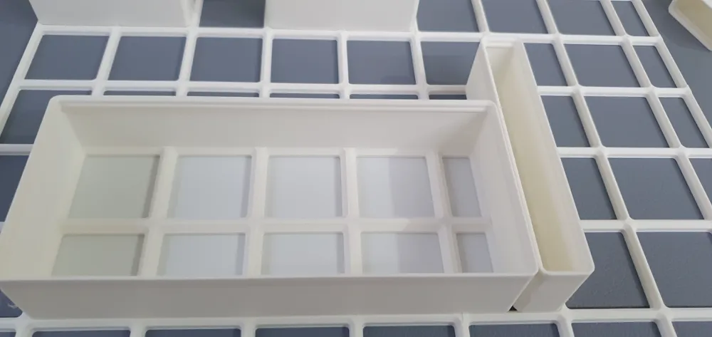 Gridfinity Eco Bin, half grid - all sizes by Schmidsfeld MakerWorld ...