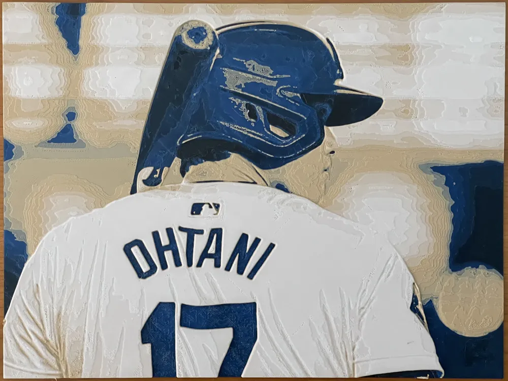 Shohei Ohtani Dodgers 2025 by MadDog2125MakerWorld: Download Free 3D Models