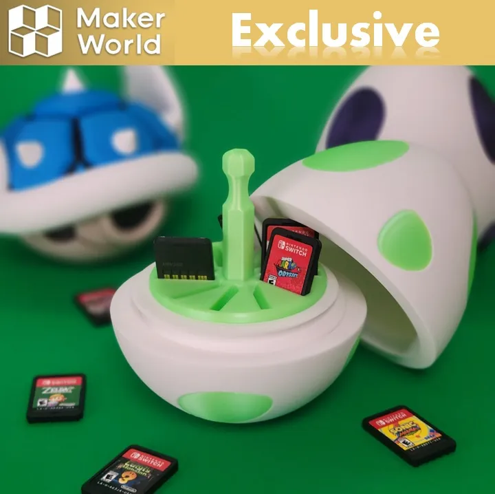 Yoshi Egg switch game holder MMU by planpa3d - MakerWorld