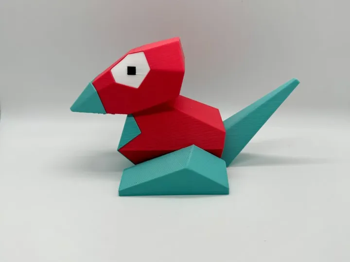 Porygon Multicolor by entroisdimensions_figurine MakerWorld: Download ...