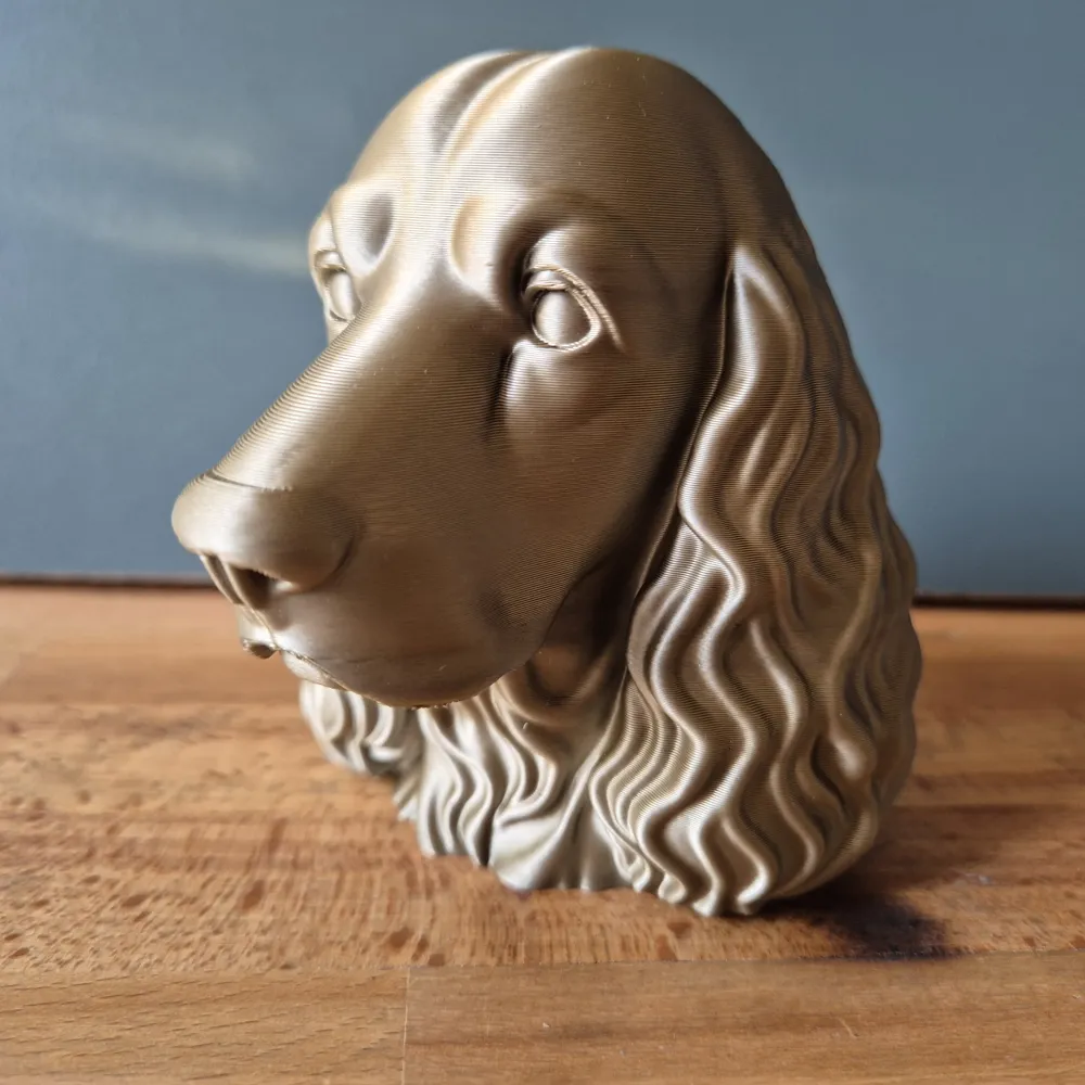 Cocker Spaniel Dog – Realistic Dog Sculpture by Mr.Jay MakerWorld ...