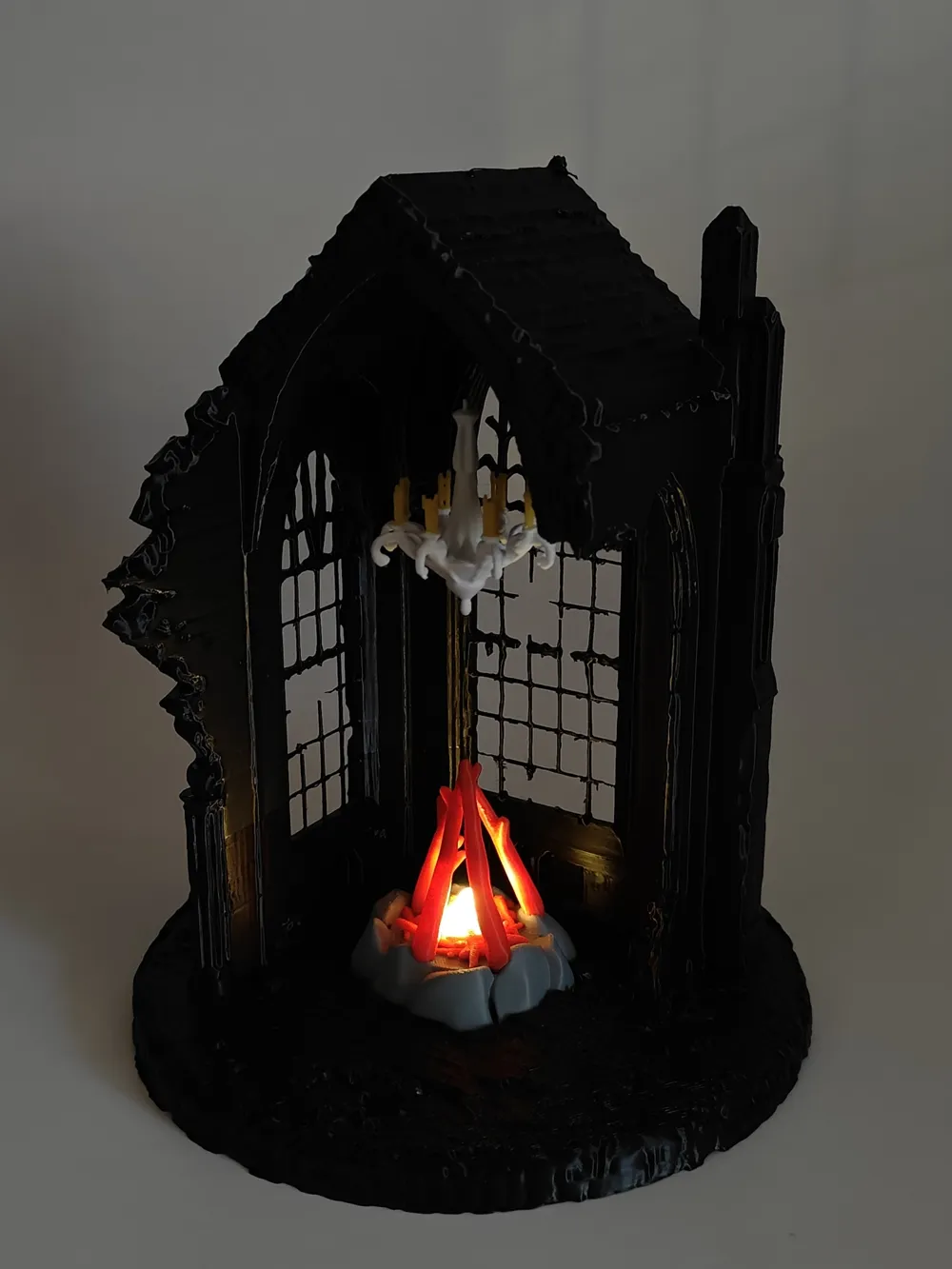 Emberlight Abbey : Diorama/Book-Nook/Lamp by 3DMakerSpace MakerWorld ...