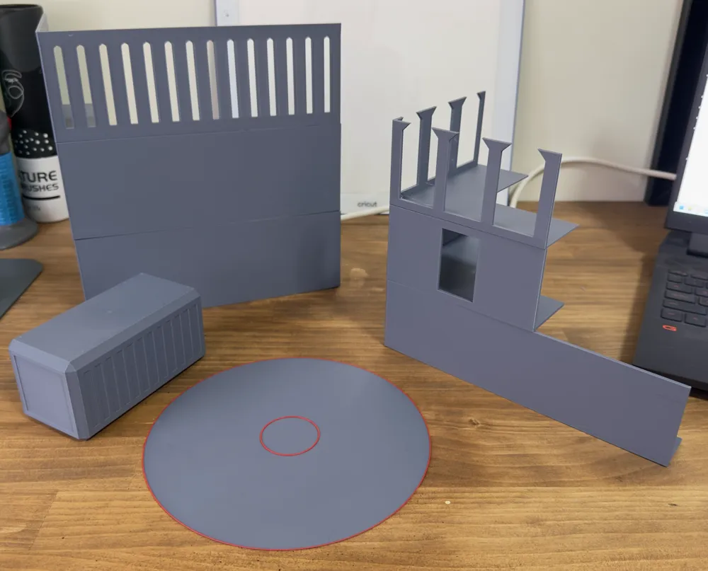 Tournament Terrain - 3 Storey Windowed by extruded.designs - MakerWorld