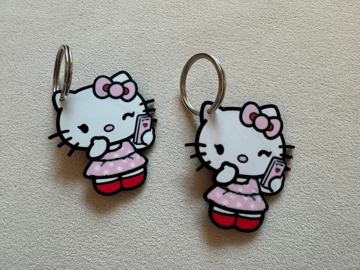 Chaveiro Hello Kitty Telefone por Pichey MakerWorld: Baixe modelos 3D gratuitos