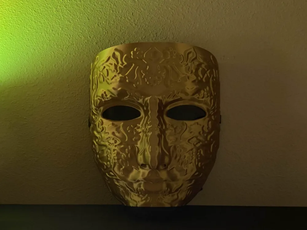 Máscara Puesta del Rey Balduino por FormerCrealityUserMakerWorld ...