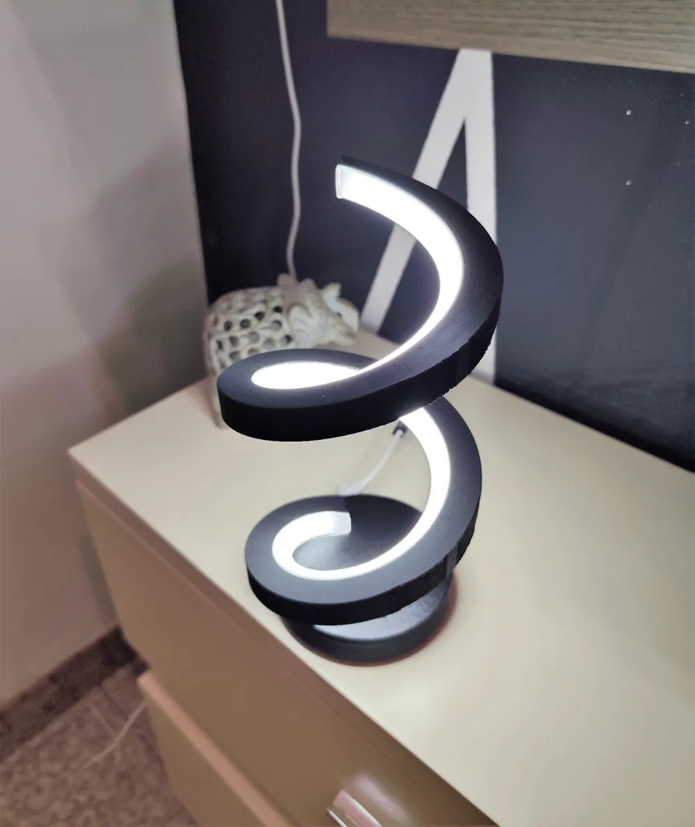 Table Lamp LED Modern by 3DItaly MakerWorld: Download Free 3D Models