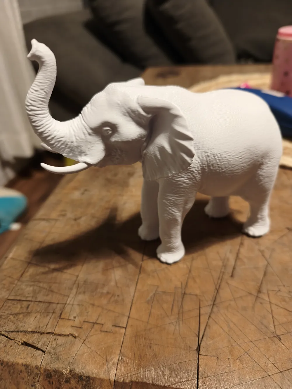 Realistic Elephant - Free 3D Print Model - MakerWorld