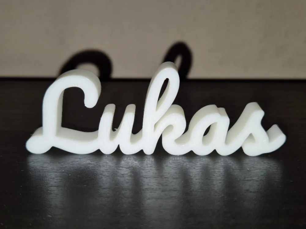 Lukas Name Sign Display Decor by GabT - MakerWorld