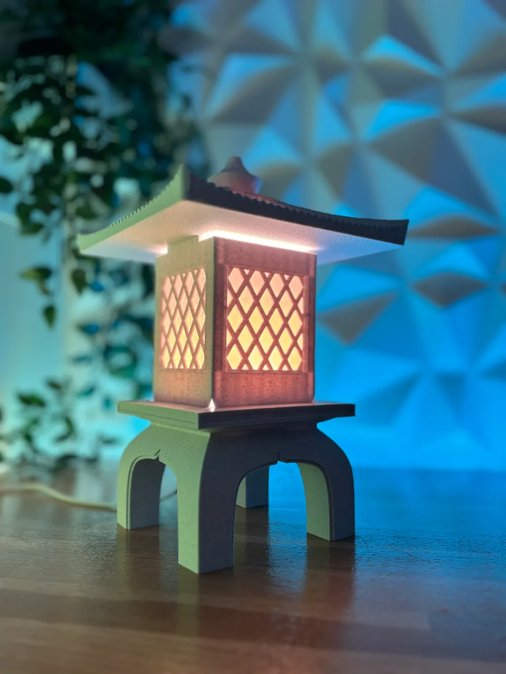 Japanese lantern LED Lamp Kit-001 Remixed by Cj 3DPRINT - MakerWorld