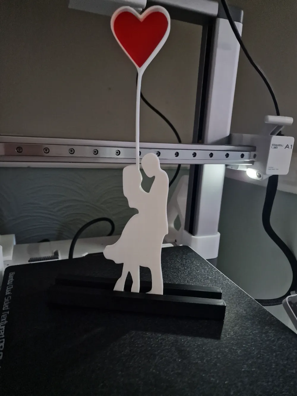 Valentine (3 part print ) by 3dcreativecustom - MakerWorld