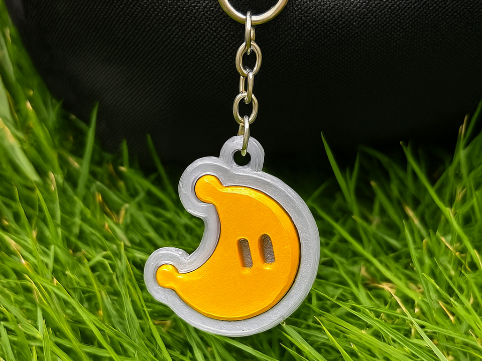 Super Mario Odyssey Moon Shard Pendant by Nut MakerWorld: Download Free ...