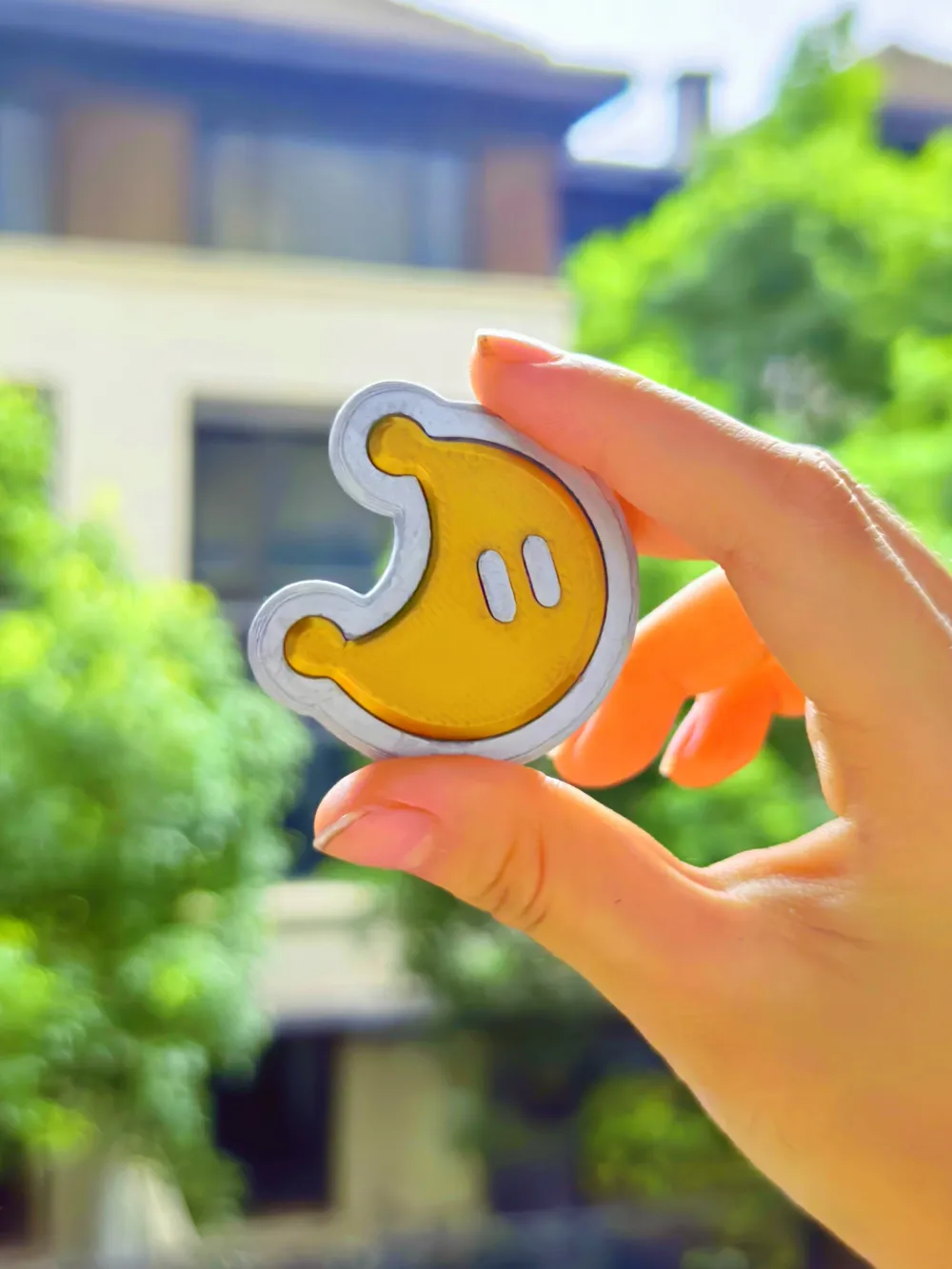 Super Mario Odyssey Moon Shard Pendant by Nut MakerWorld: Download Free ...