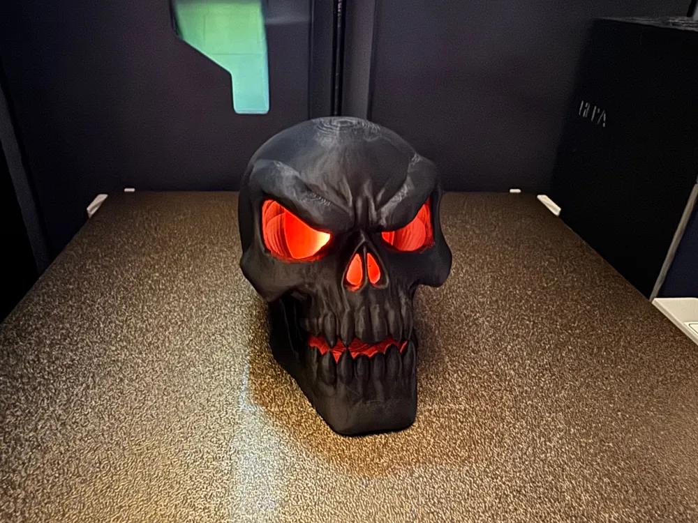 Death’s Lantern – Interchangeable Skull Light - Free 3D Print Model ...