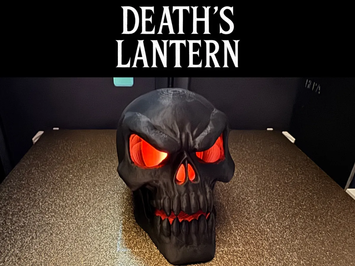 Death’s Lantern – Interchangeable Skull Light - Free 3D Print Model ...