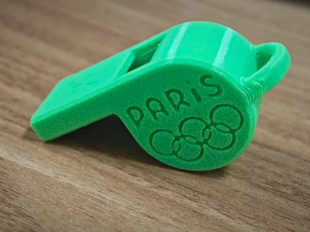 2024 Paris Olympic Pocket Whistle 巴黎奥运口哨 by 摆子BZ_only - MakerWorld