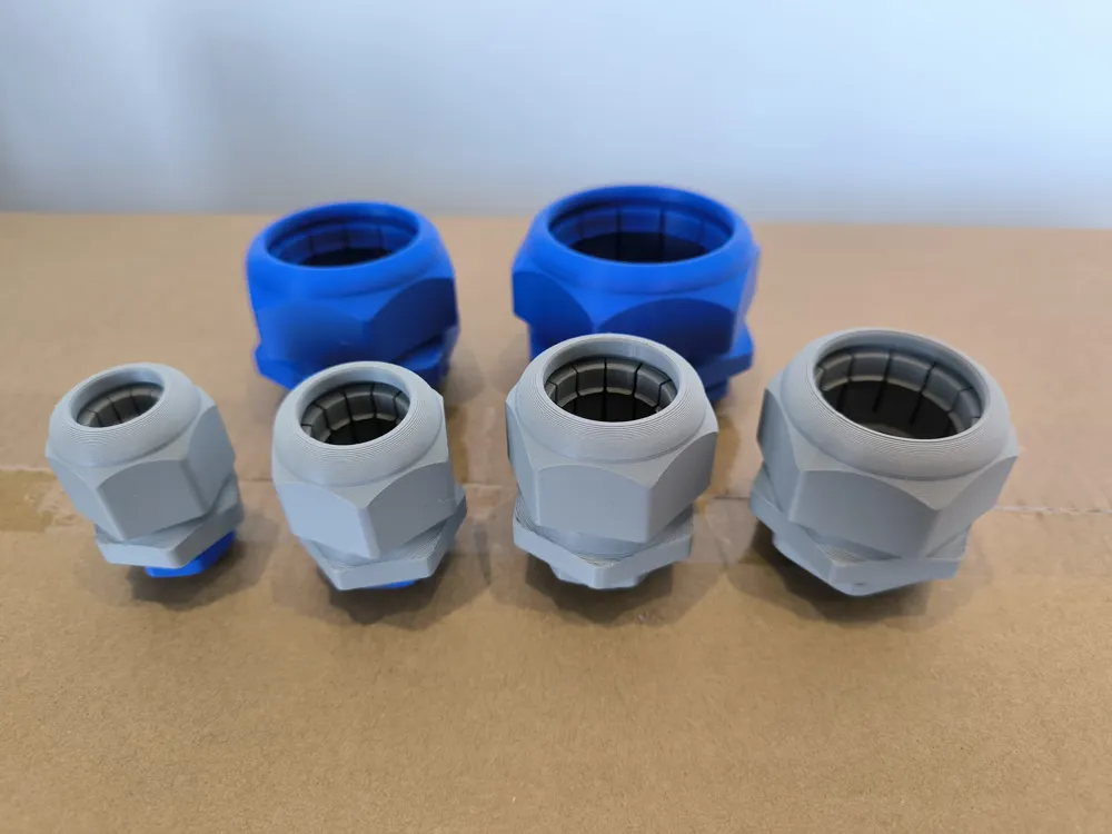 Screw Lock Flexible Pipe Gland - Free 3D Print Model - MakerWorld