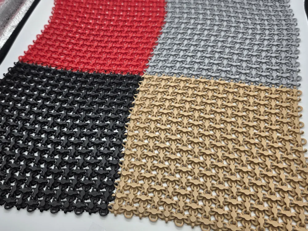 Snap Fabric System Interlocking Cloth - Free 3D Print Model - MakerWorld