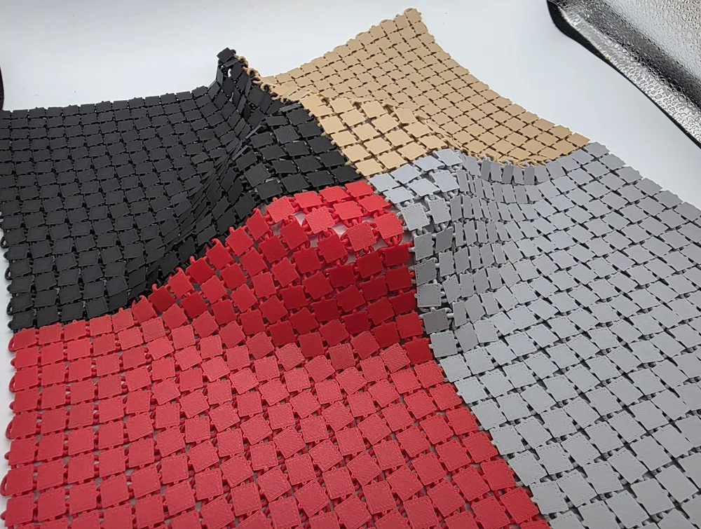 Snap Fabric System Interlocking Cloth - Free 3D Print Model - MakerWorld