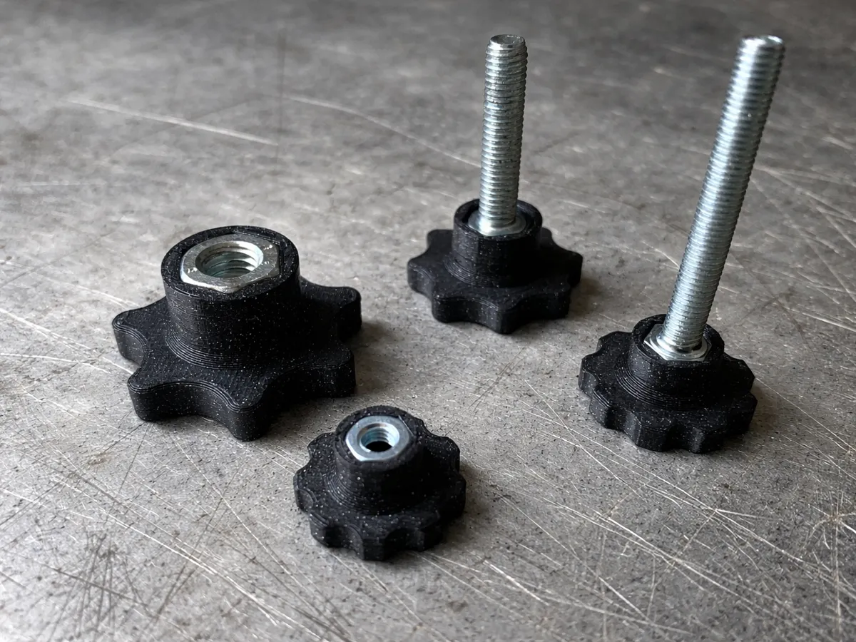 Perillas de sujeción métricas M4 M5 M6 M8 - Modelo de impresión 3D ...
