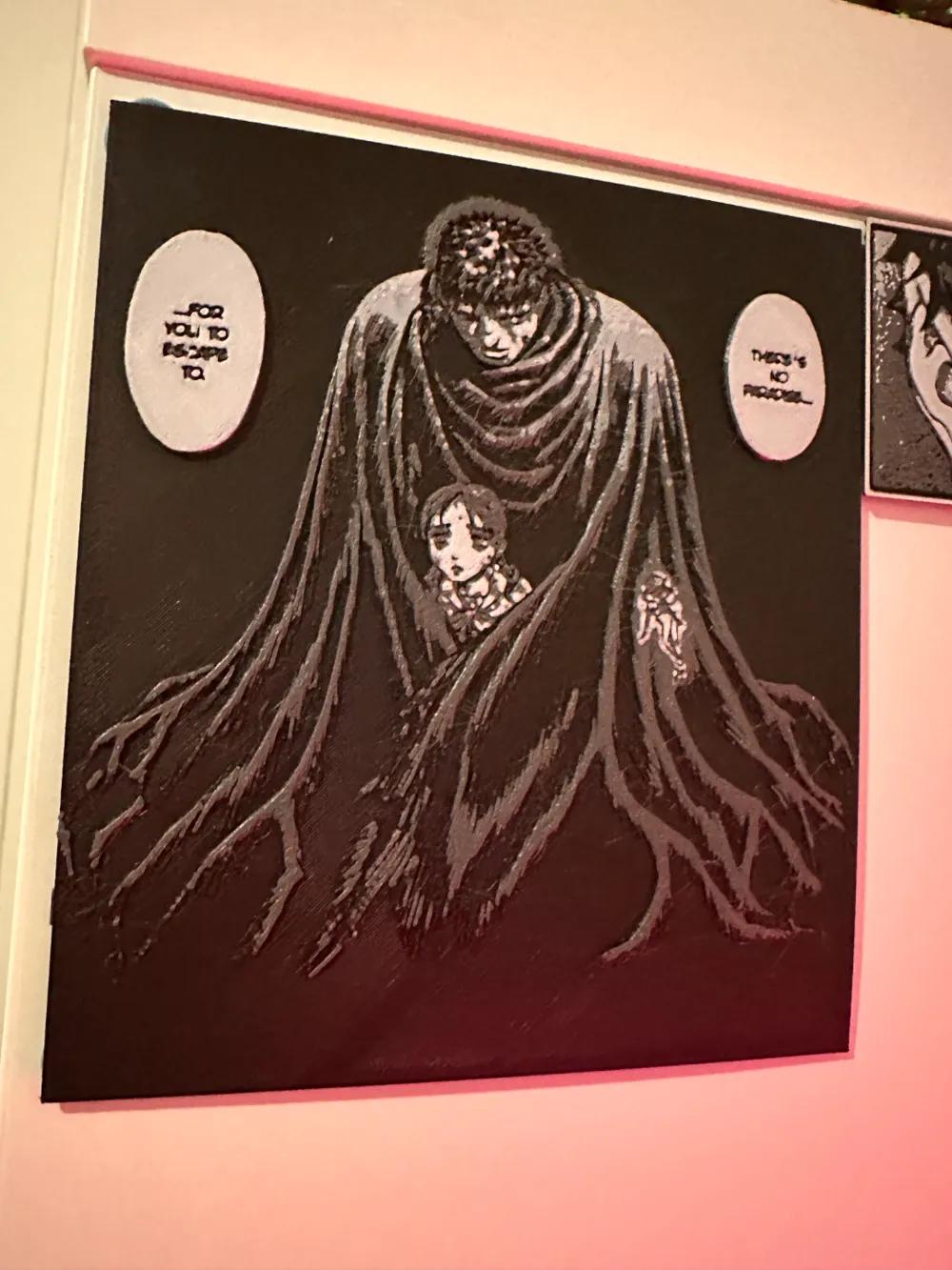 Guts & Jill Berserk Panel HueForge by haydenlafreniere MakerWorld ...