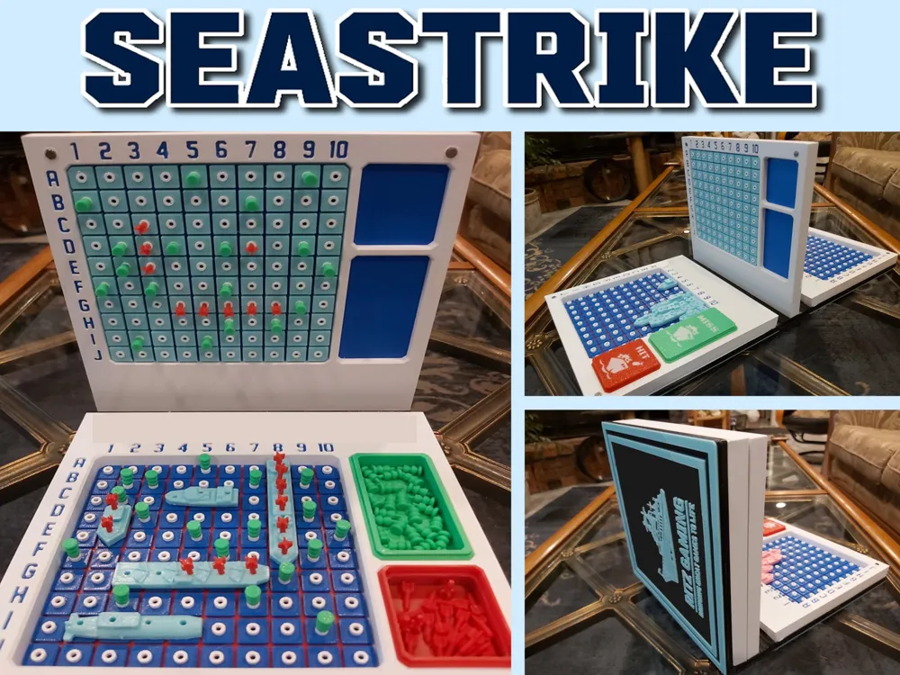 SEASTRIKE - Bookcase Edition by Ritz MakerWorld: Download Free 3D Models