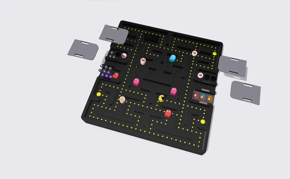 Pac-Man Board Game by Bunk.Wire - MakerWorld