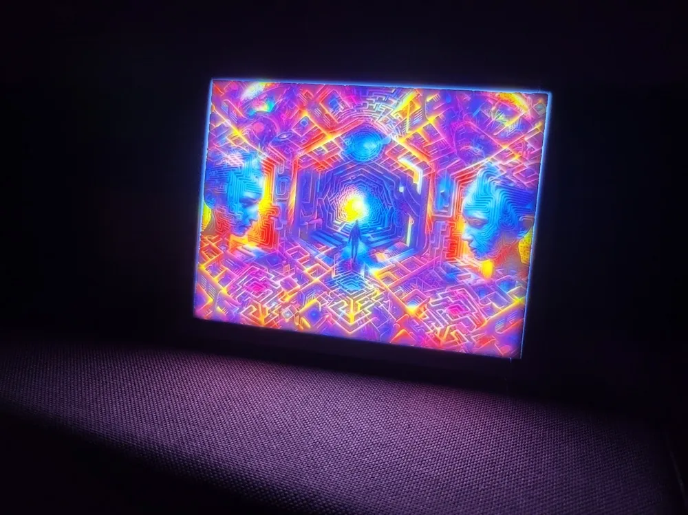 Virtual world CMYK Lithophane by Nic-e-Create - MakerWorld