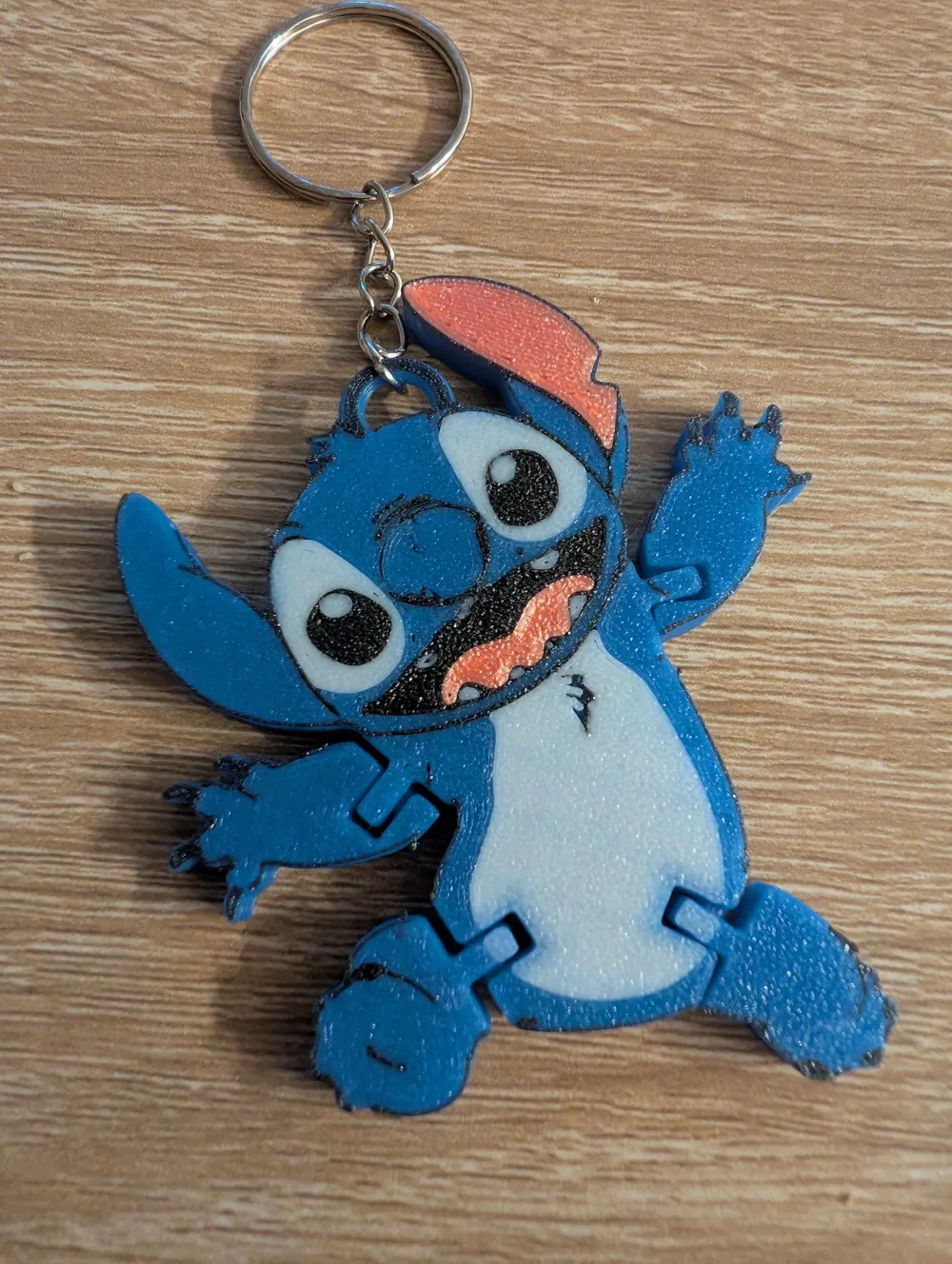 Stitch keychain by Tutu MakerWorld: Download Free 3D Models