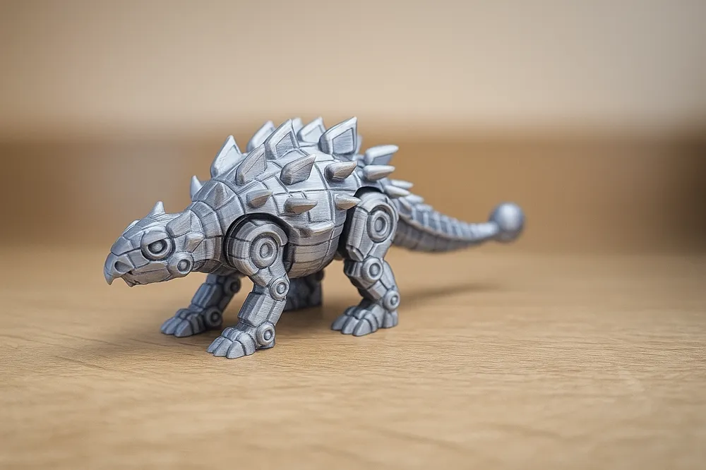 Cybernetic Robotic Dinosaur Ankylosaurus by MAXSIMO MakerWorld ...