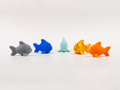 Mini cute fish - Free 3D Print Model - MakerWorld