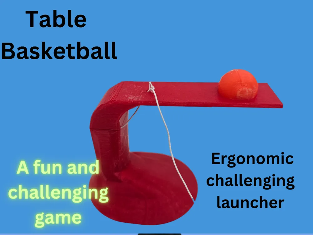 Table Basketball by Darren MakerWorld: Download Free 3D Models