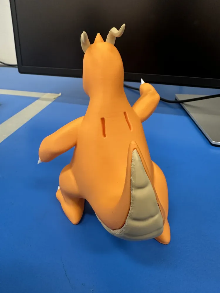 Dragonite – Multi-Part Model (No AMS Required) - Free 3D Print Model ...