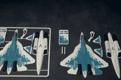 Su-57 Felon Plane Kit Card by pbbence1994 MakerWorld: Download Free 3D ...