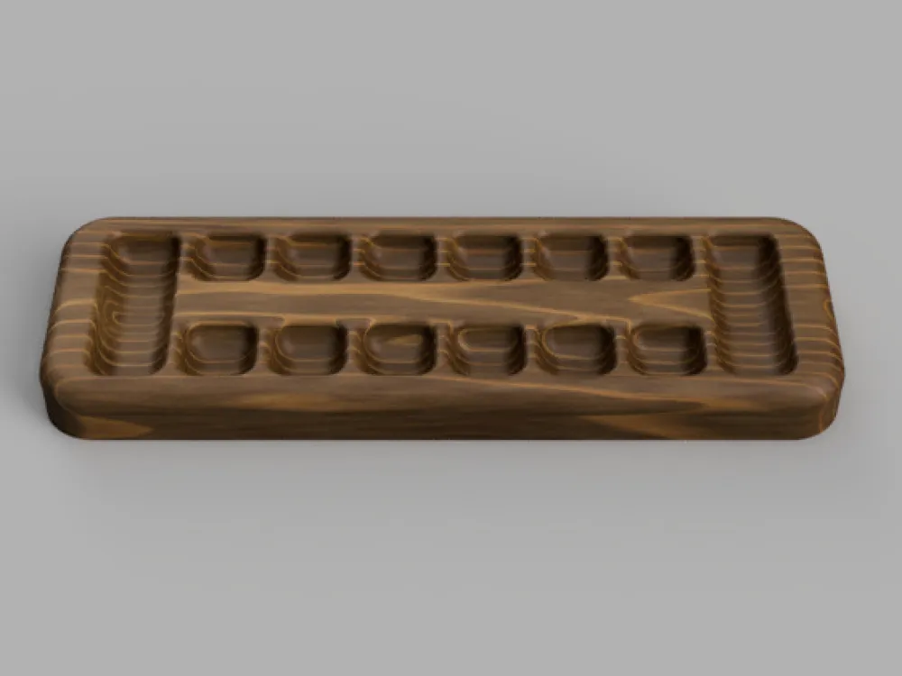 Mancala Board by Griffincha MakerWorld: Download Free 3D Models