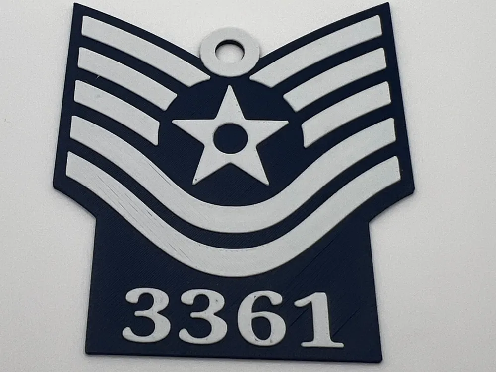 USAF E-6 - Tech Sergeant Rank with Line Number by minimurph88 ...