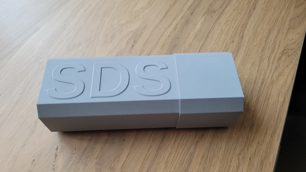 SDS standard length drill bits box container by Folek MakerWorld ...