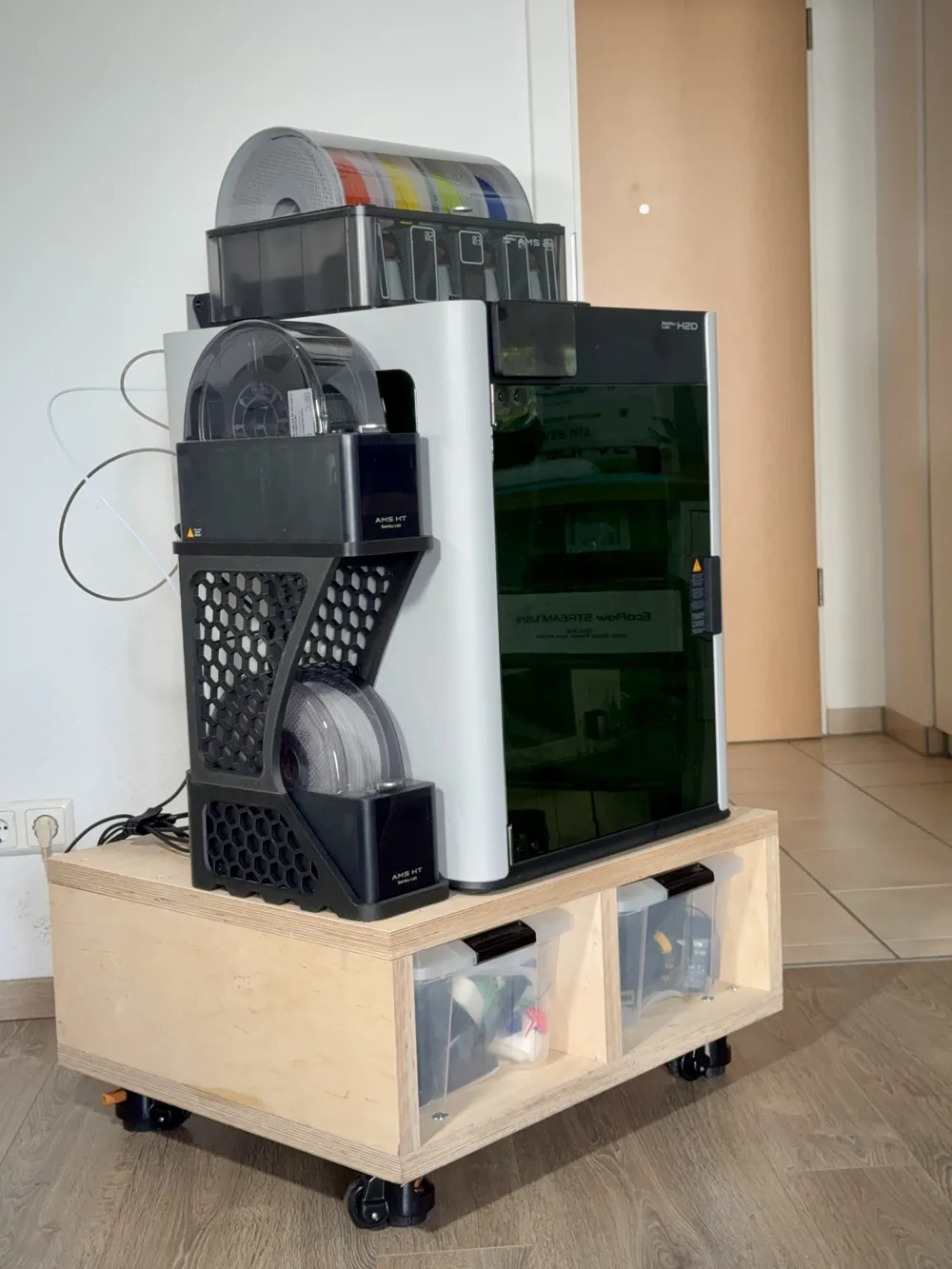 AMS HT DUO Stacking for H2D and P1S/X1C - V2 + V3 by SPeM.de MakerWorld ...