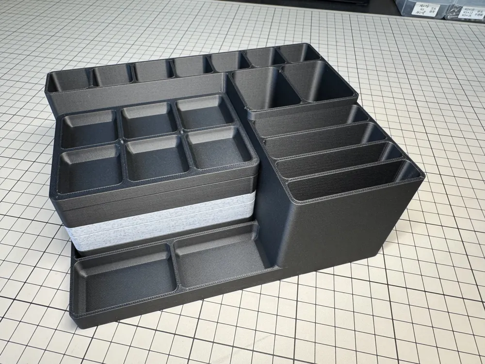 LWZM1 Desktop Organizer System Desk Tidy Desktop Tool Storage - Free 3D ...
