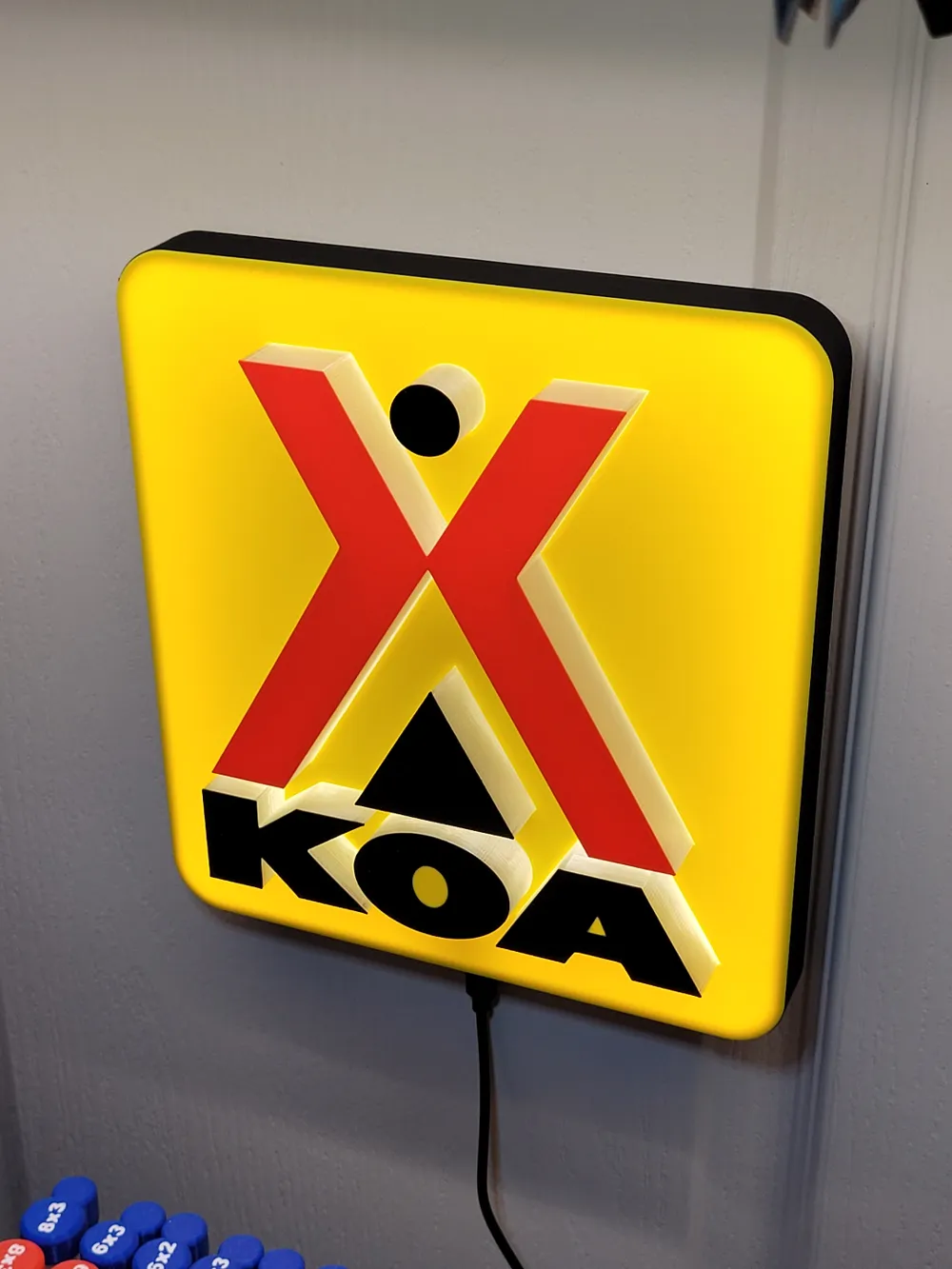 KOA Campground Sign / Light Box by RevHazlett MakerWorld: Download Free 3D Models